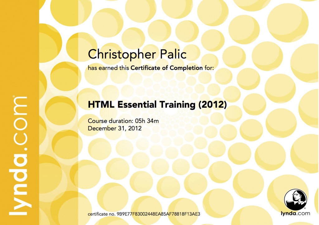 HTMLEssentialTraining(2012)_CertificateOfCompletion - Generic List